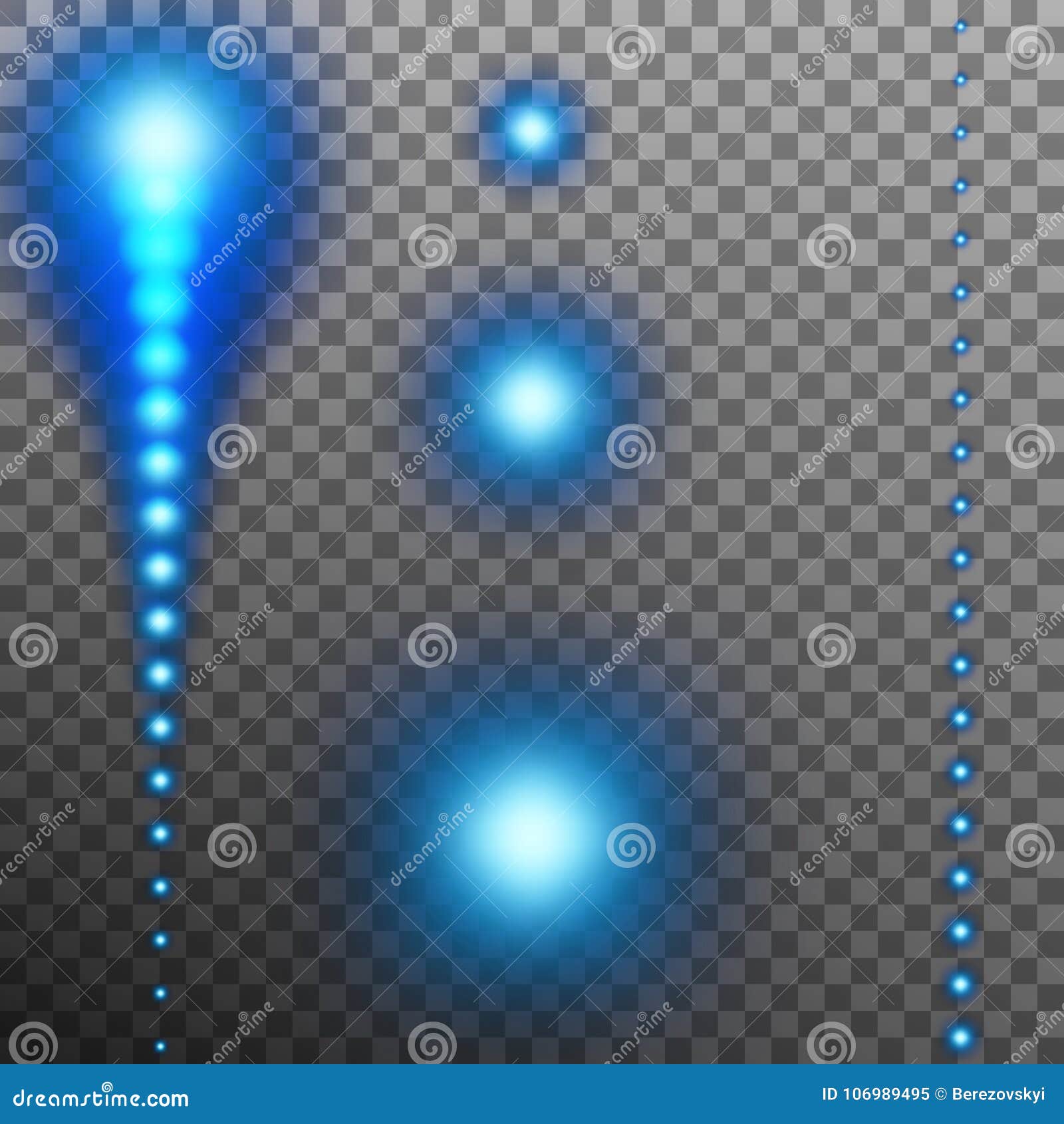 Blue Bright Radiant Star. EPS 10 Vector Stock Vector - Illustration of ...