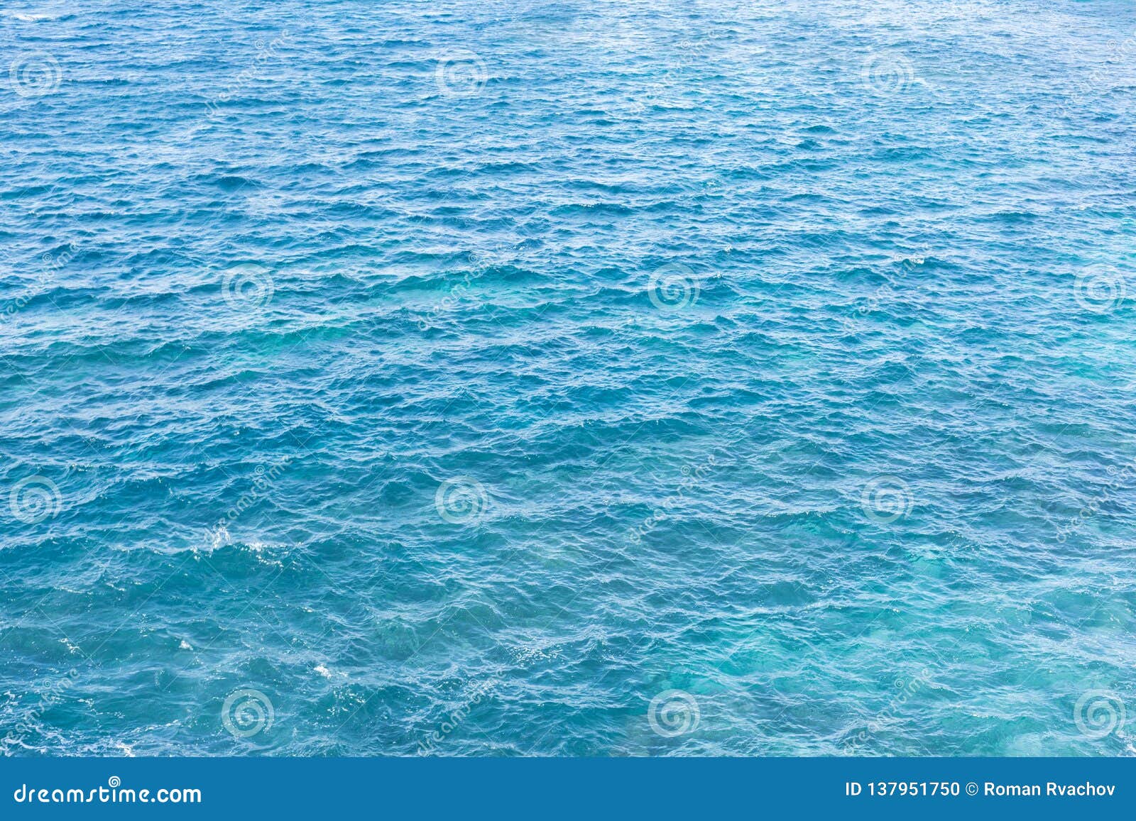 Blue and Bright Water Surface of the Atlantic Ocean Stock Photo - Image ...