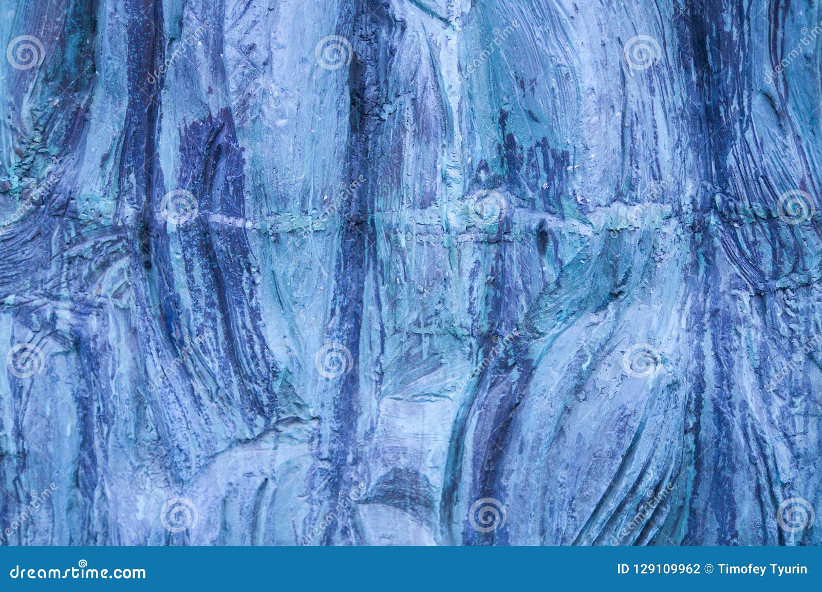 Blue Bronze Texture. Background, Pattern. Stock Photo - Image of ...