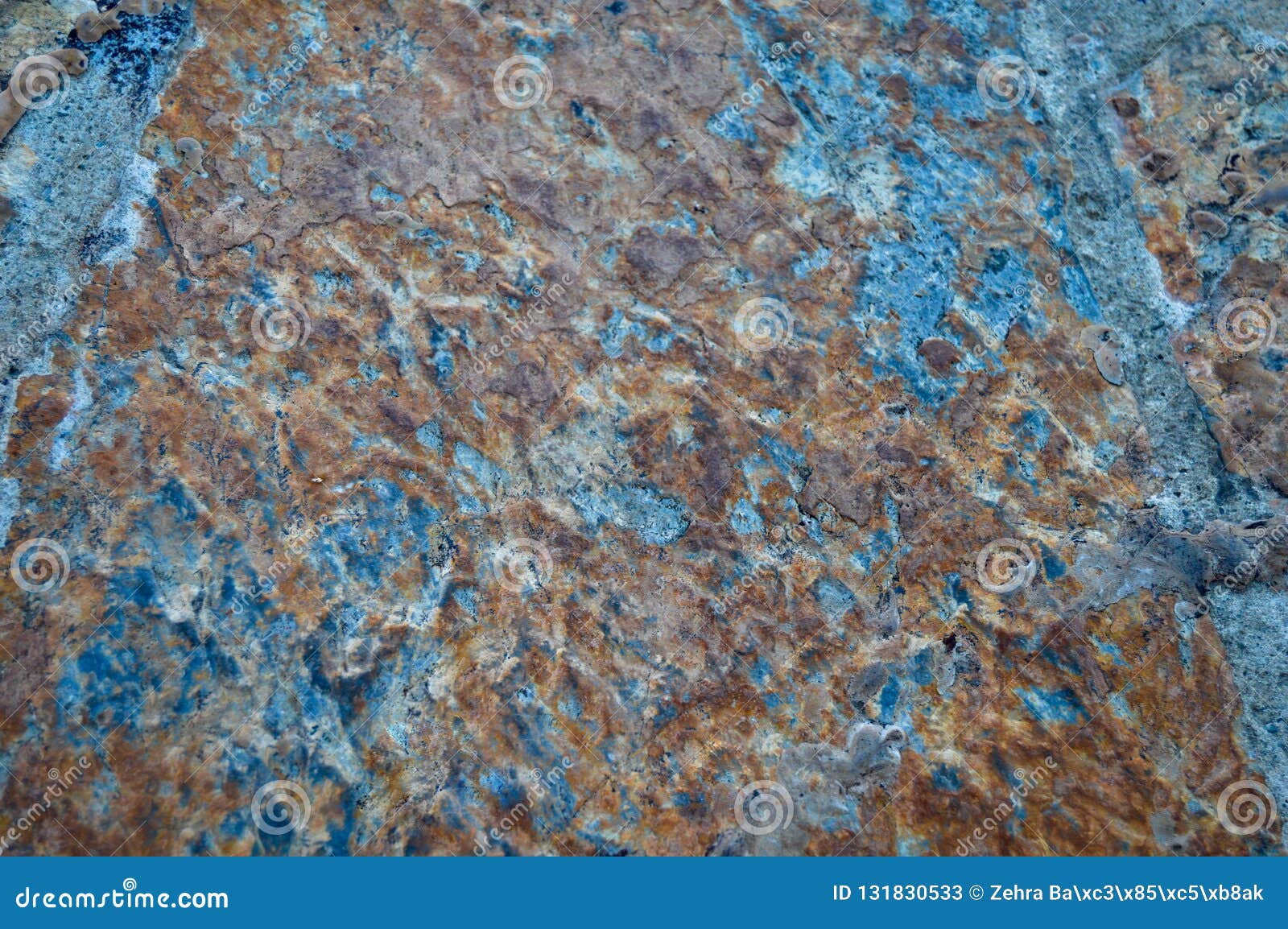 Blue Rock Texture