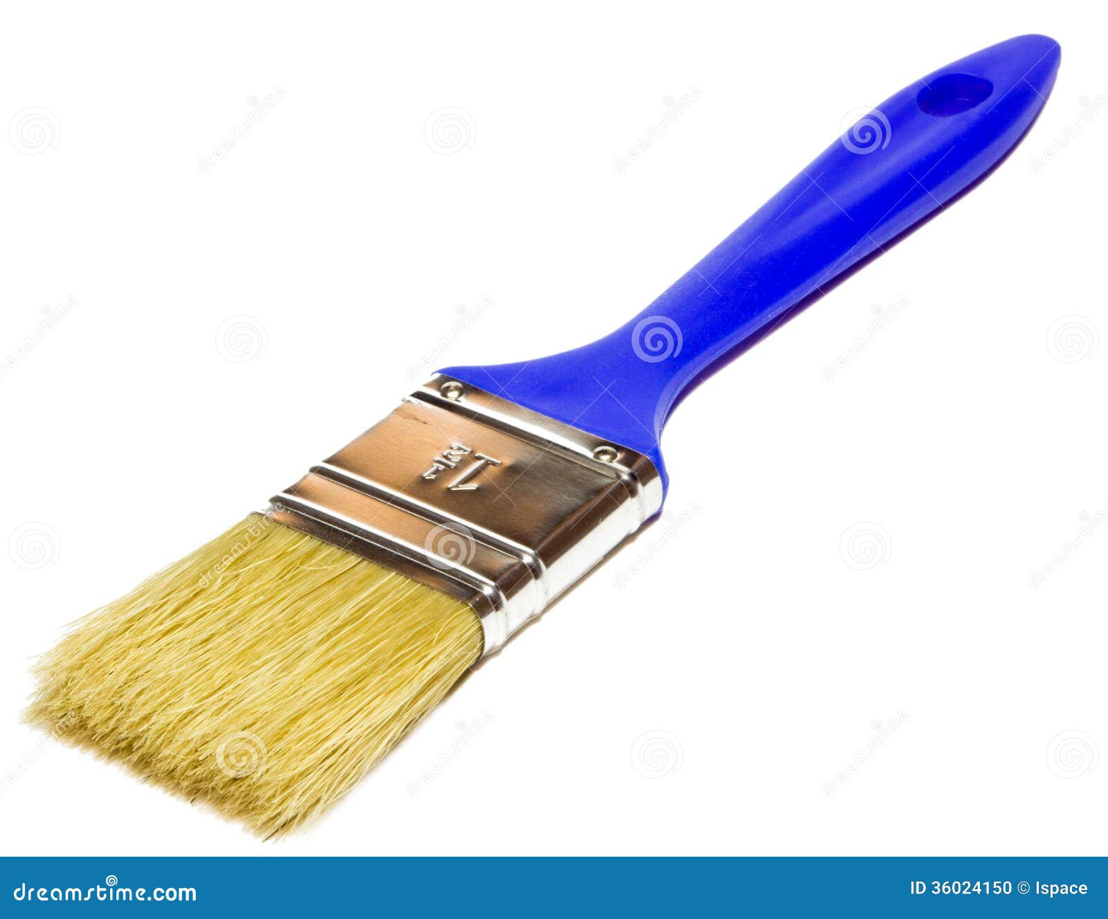 Blue brush stock photo. Image of brush, wire, wall, manual - 36024150