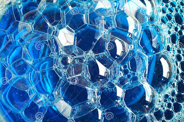 Blue bubble stock image. Image of blurred, foam, shampoo - 1528415