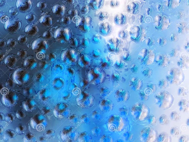 Blue Bubble Abstract Texture Stock Image - Image of sphere, fresh ...