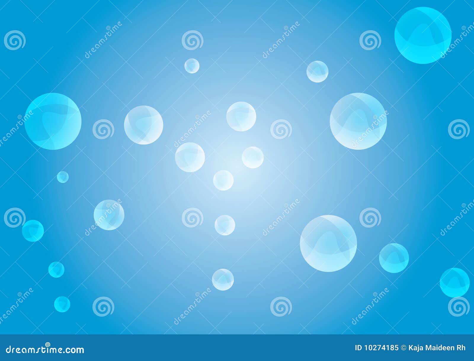 Blue bubble background stock vector. Illustration of internet - 10274185