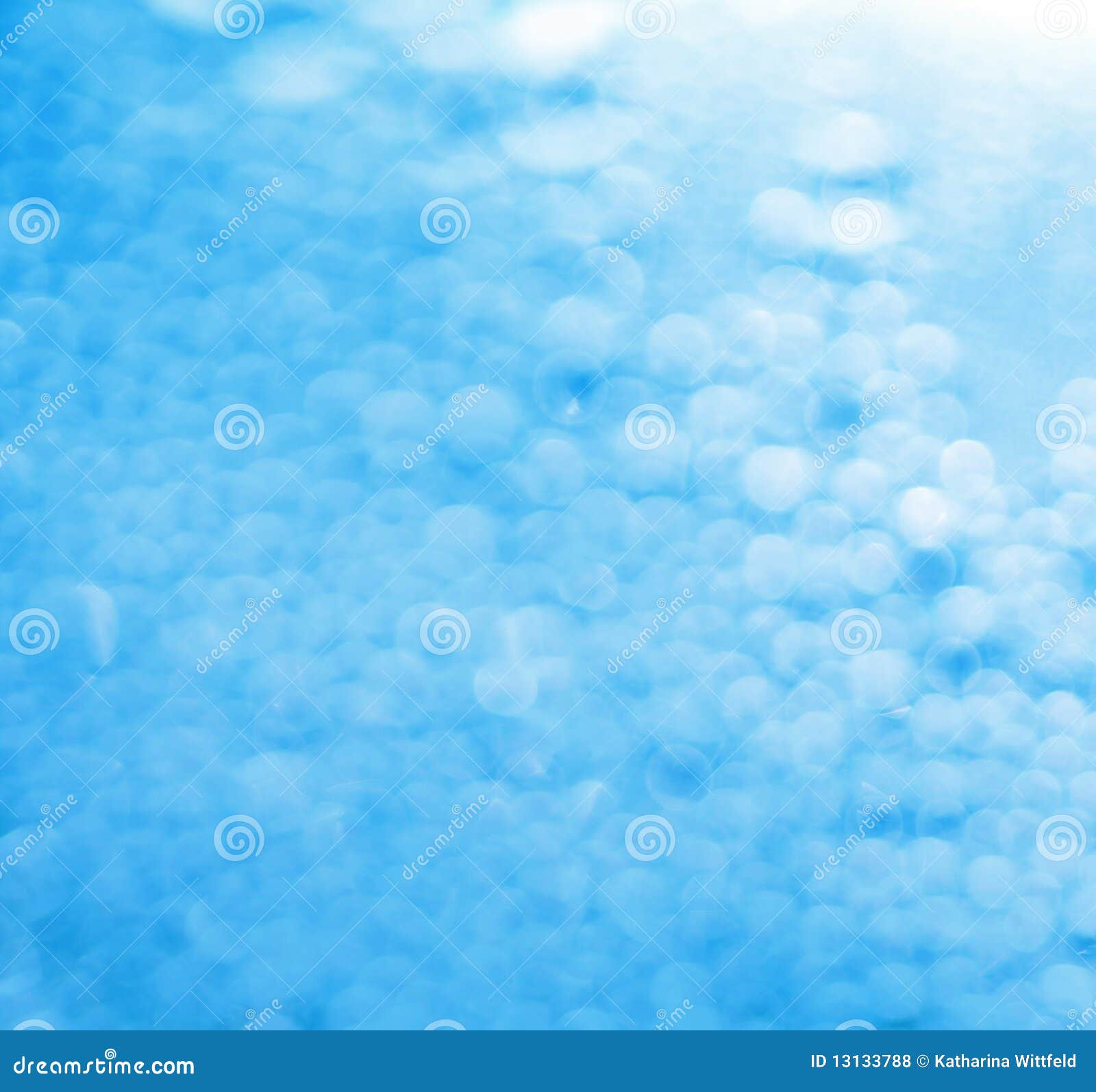 Blue Bubble Bokeh Abstract Background And Wallpaper Royalty-Free Stock ...