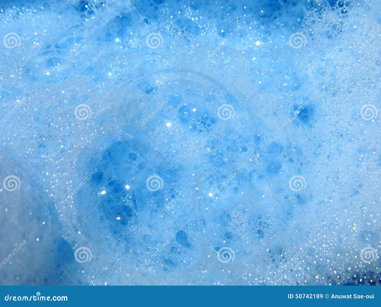 Blue bubble background stock image. Image of bubbly, blue - 50742189