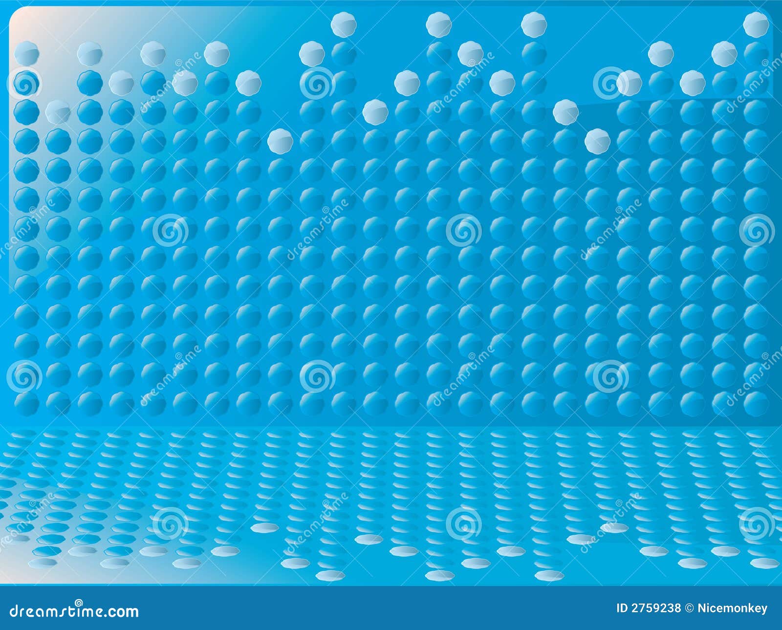 Blue bubble graph stock vector. Illustration of equalizer - 2759238