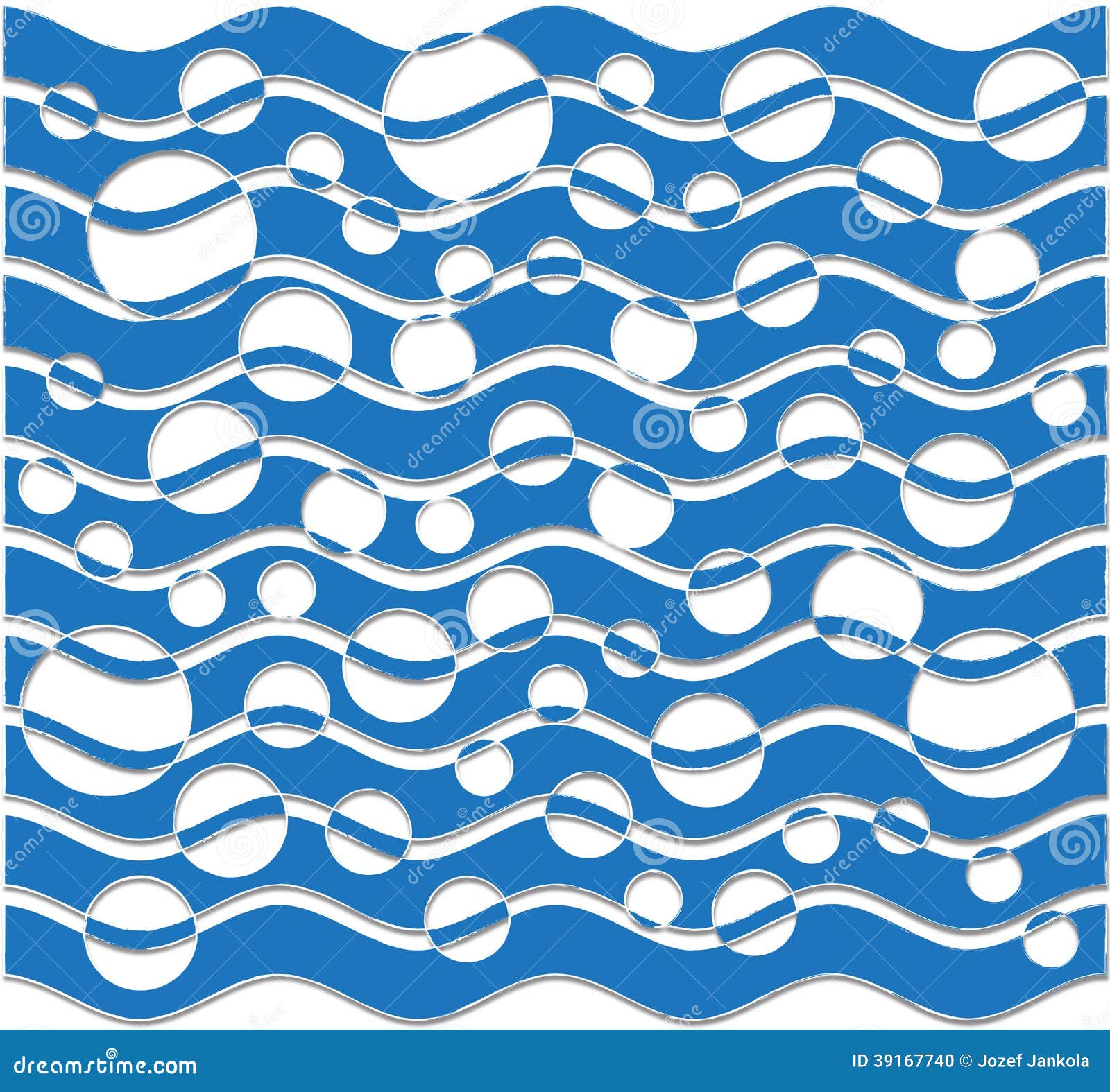 Blue bubble pattern stock illustration. Illustration of bubbles - 39167740
