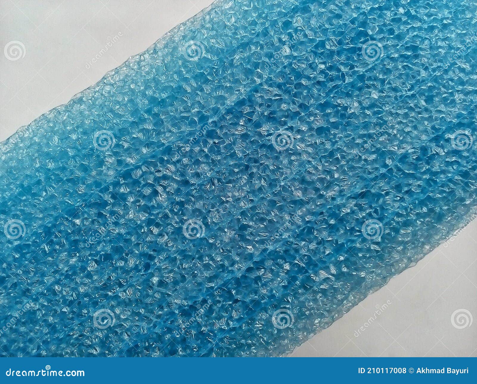 Blue Bubble Plastic Texture Stock Photo - Image of azure, material ...
