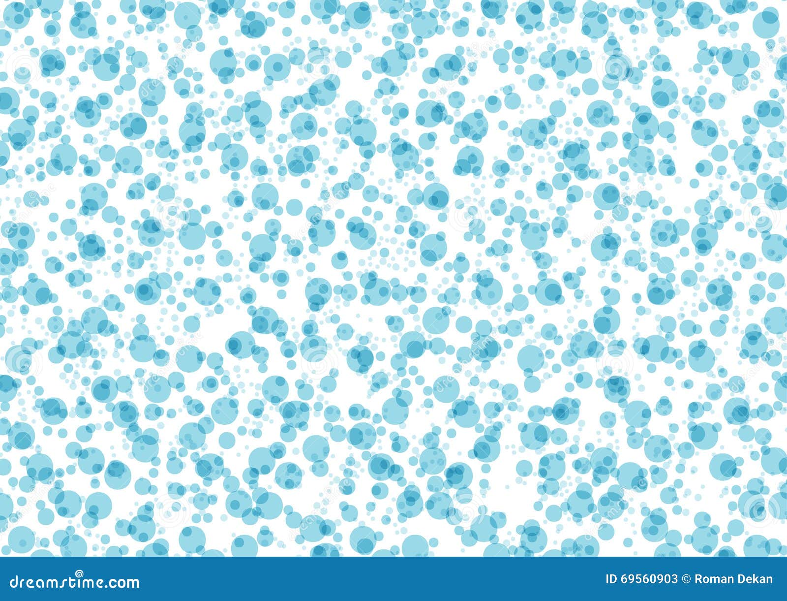 Blue Bubble Texture Cartoon Vector | CartoonDealer.com #69560903