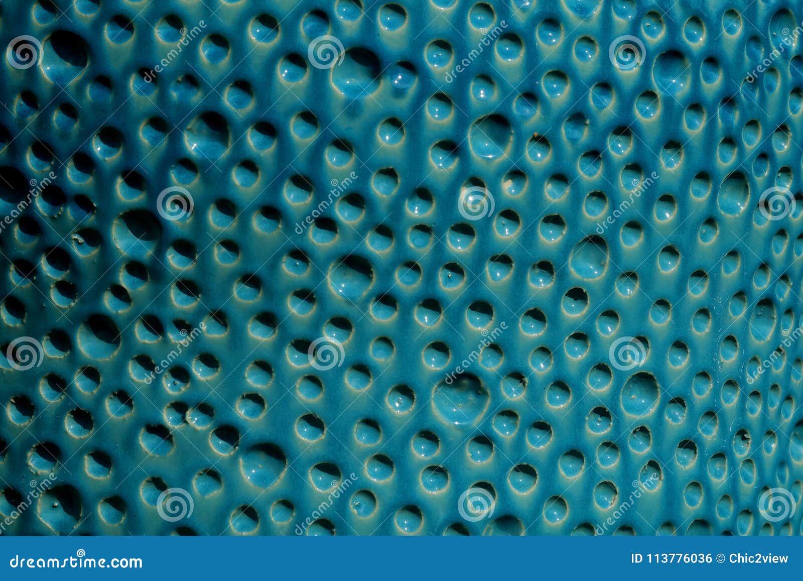 Blue Bubble Texture Surface Background Make From Ceramic Concept Bubble ...