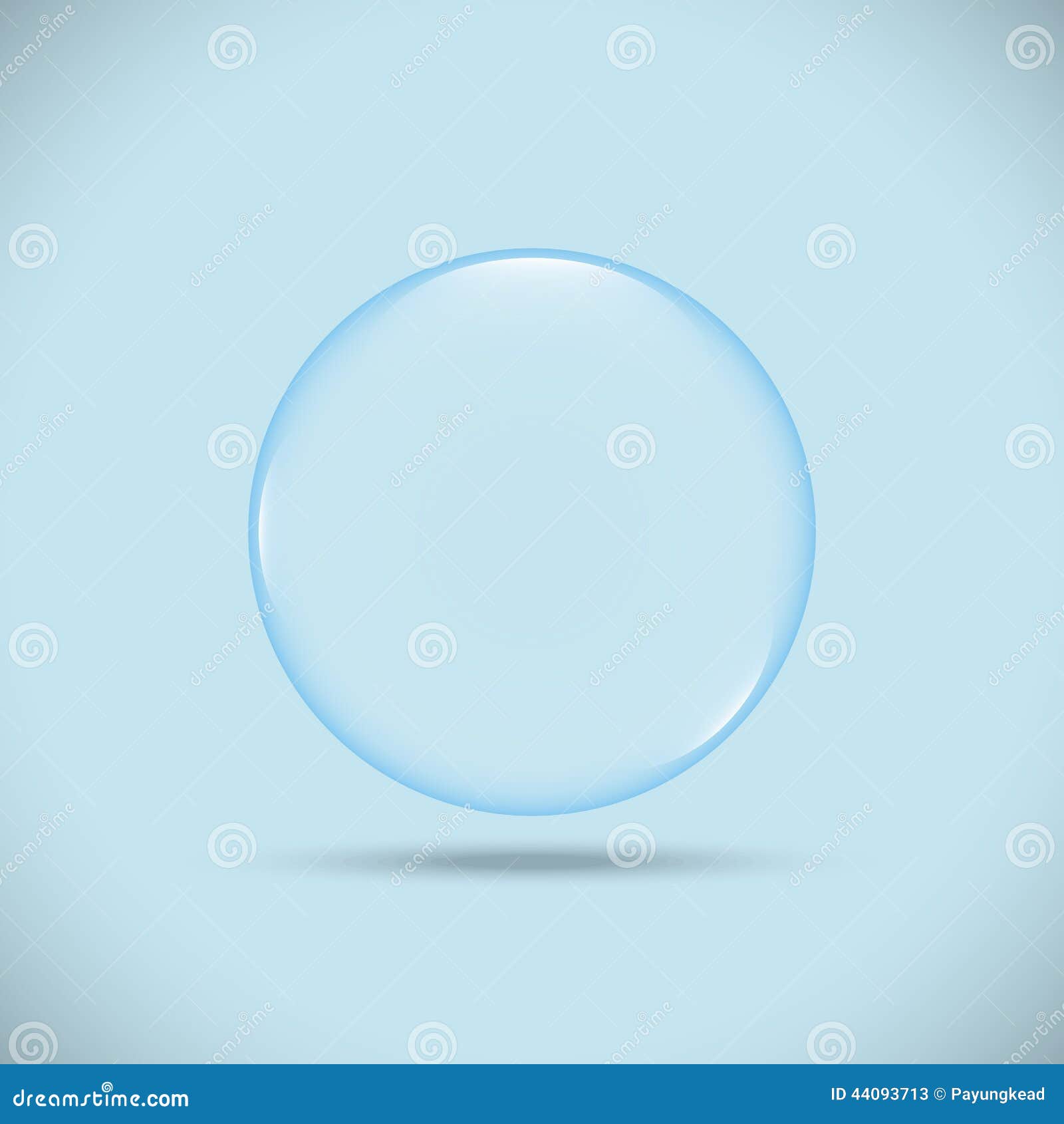 Blue Bubble Vector Illustrator Stock Vector - Illustration of abstract ...