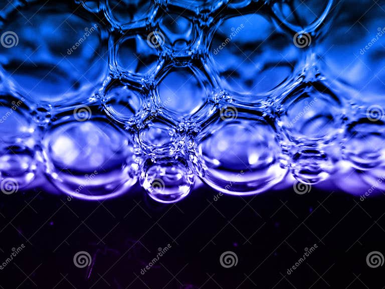Blue bubbles stock photo. Image of liquid, glass, wave, glue - 13894