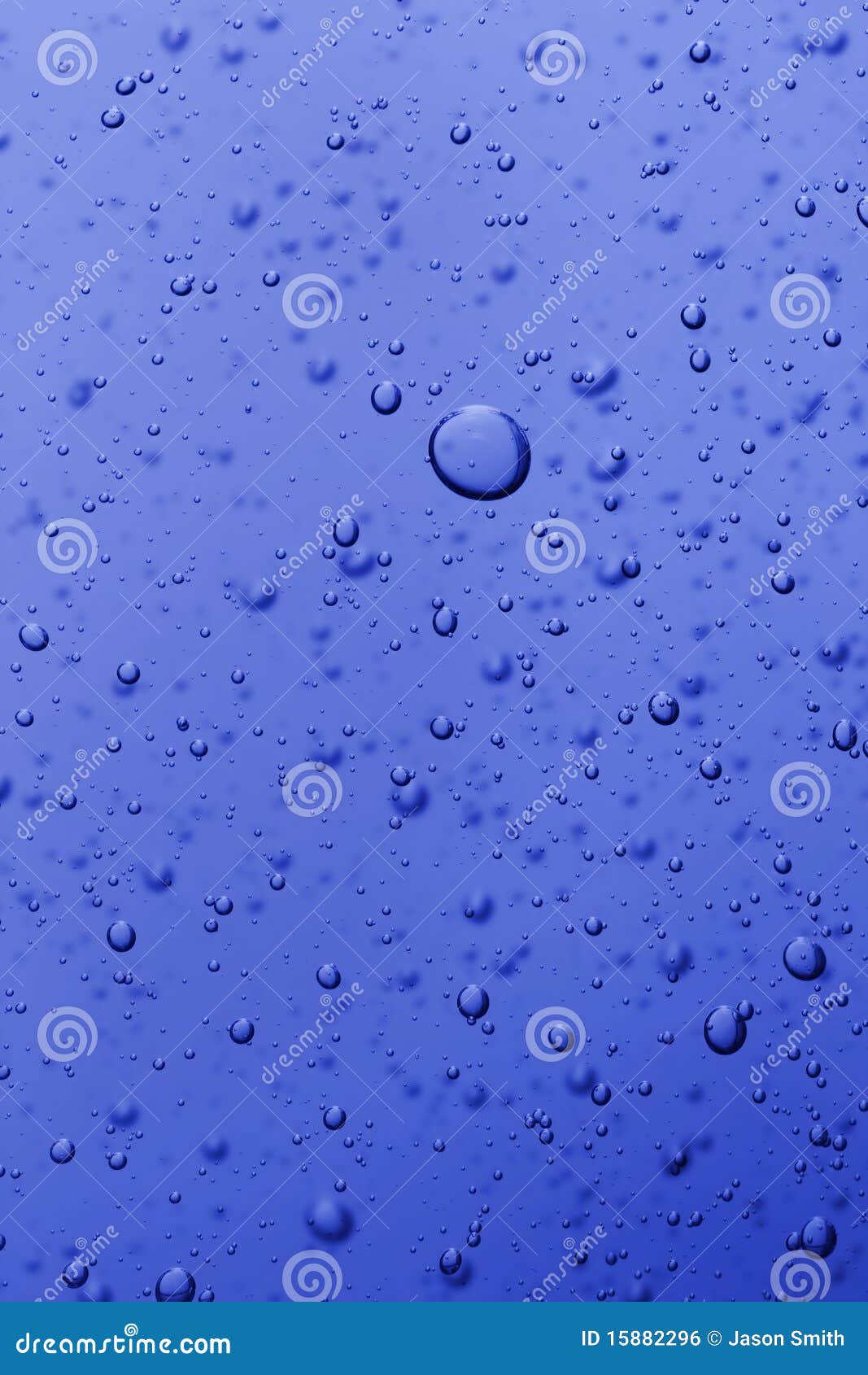 Blue Bubbles stock photo. Image of drop, float, dive - 15882296
