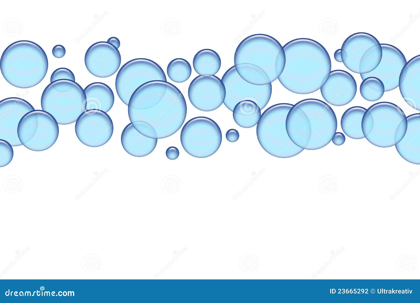 Blue Bubbles stock illustration. Illustration of balls - 23665292