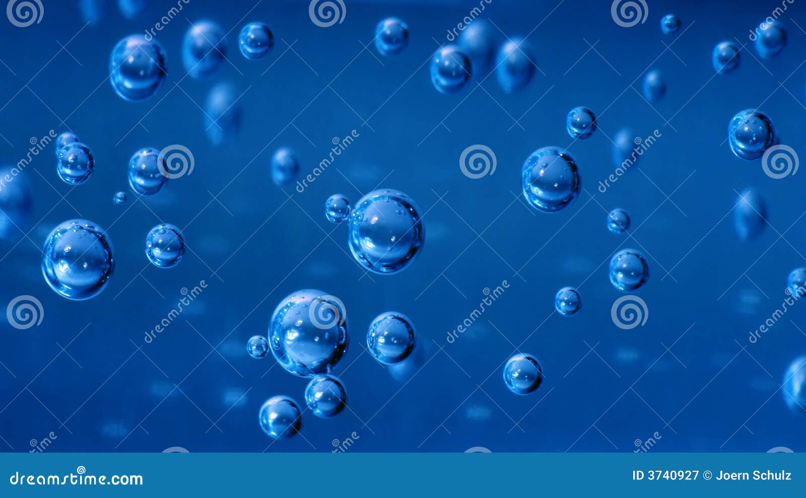 Blue bubbles stock image. Image of water, pearls, texture - 3740927