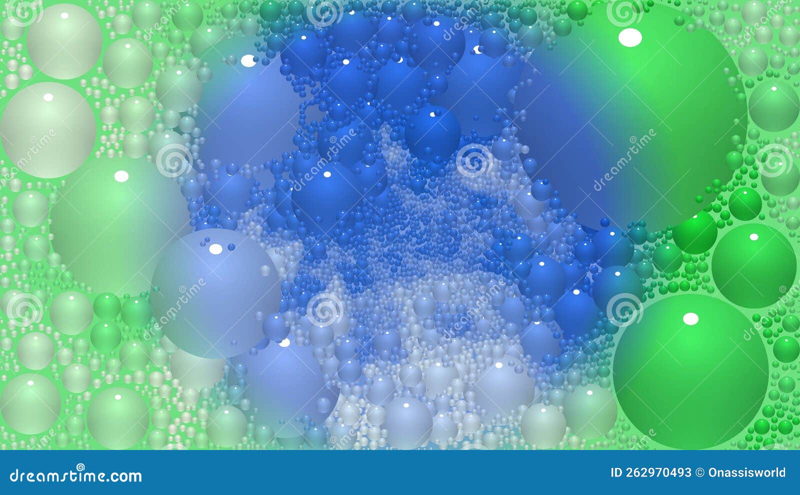 Blue Bubbles Background Abstract Shades Shapes and Blurs Stock ...