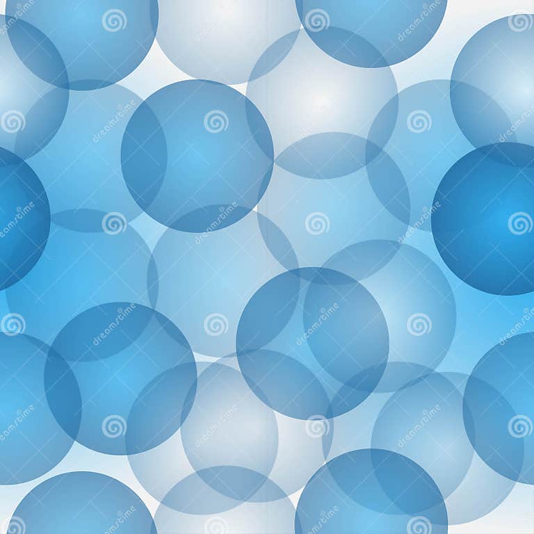 Blue Bubbles Background Pattern, Tile Stock Illustration - Illustration of wallpaper, print ...