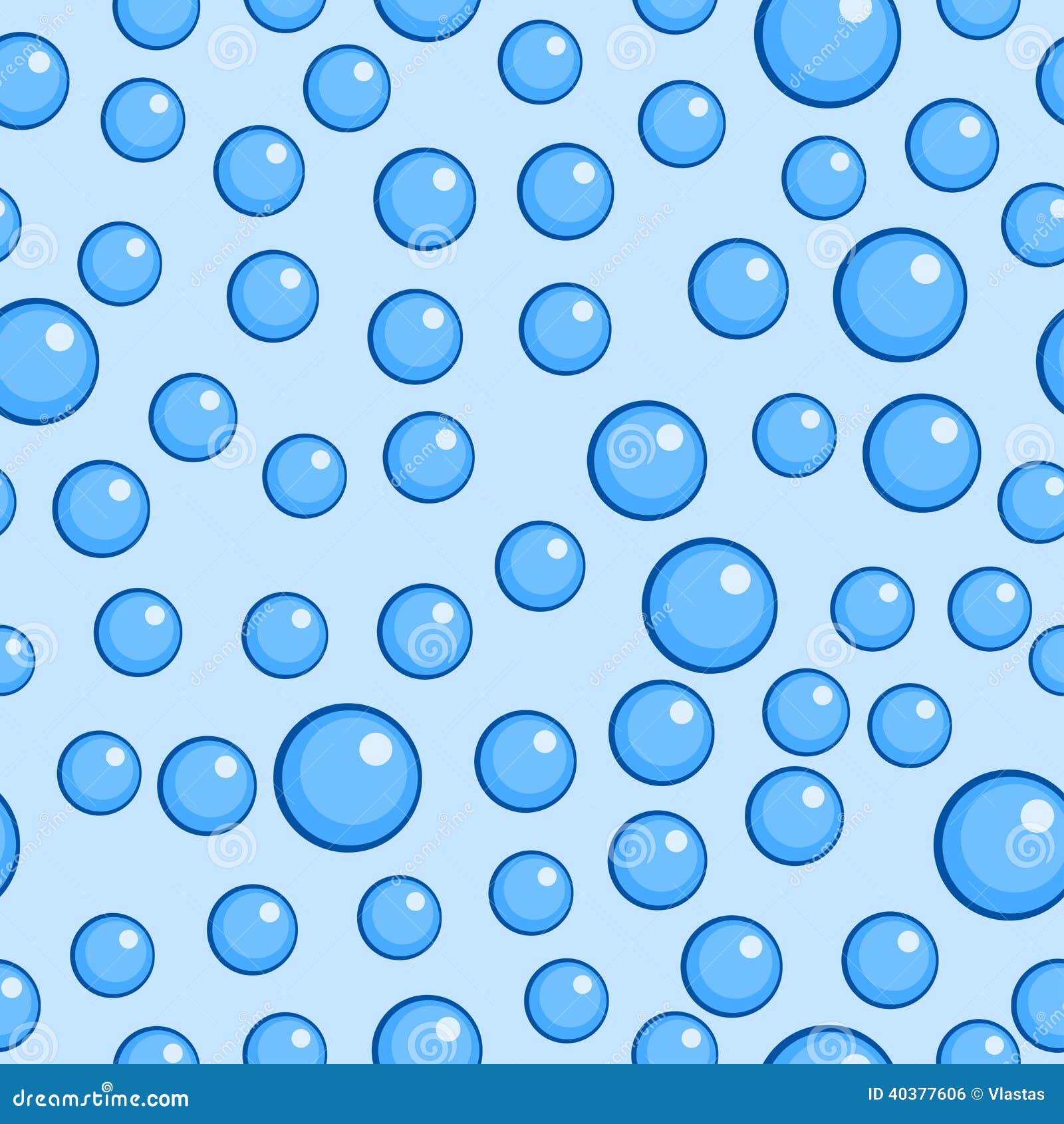 Blue Bubbles stock vector. Illustration of nature, blue - 40377606
