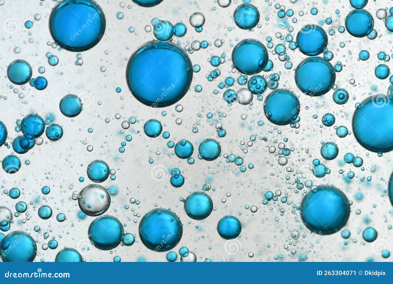 Blue Bubbles Flows in the Deep Stock Image - Image of bubbles, cool ...