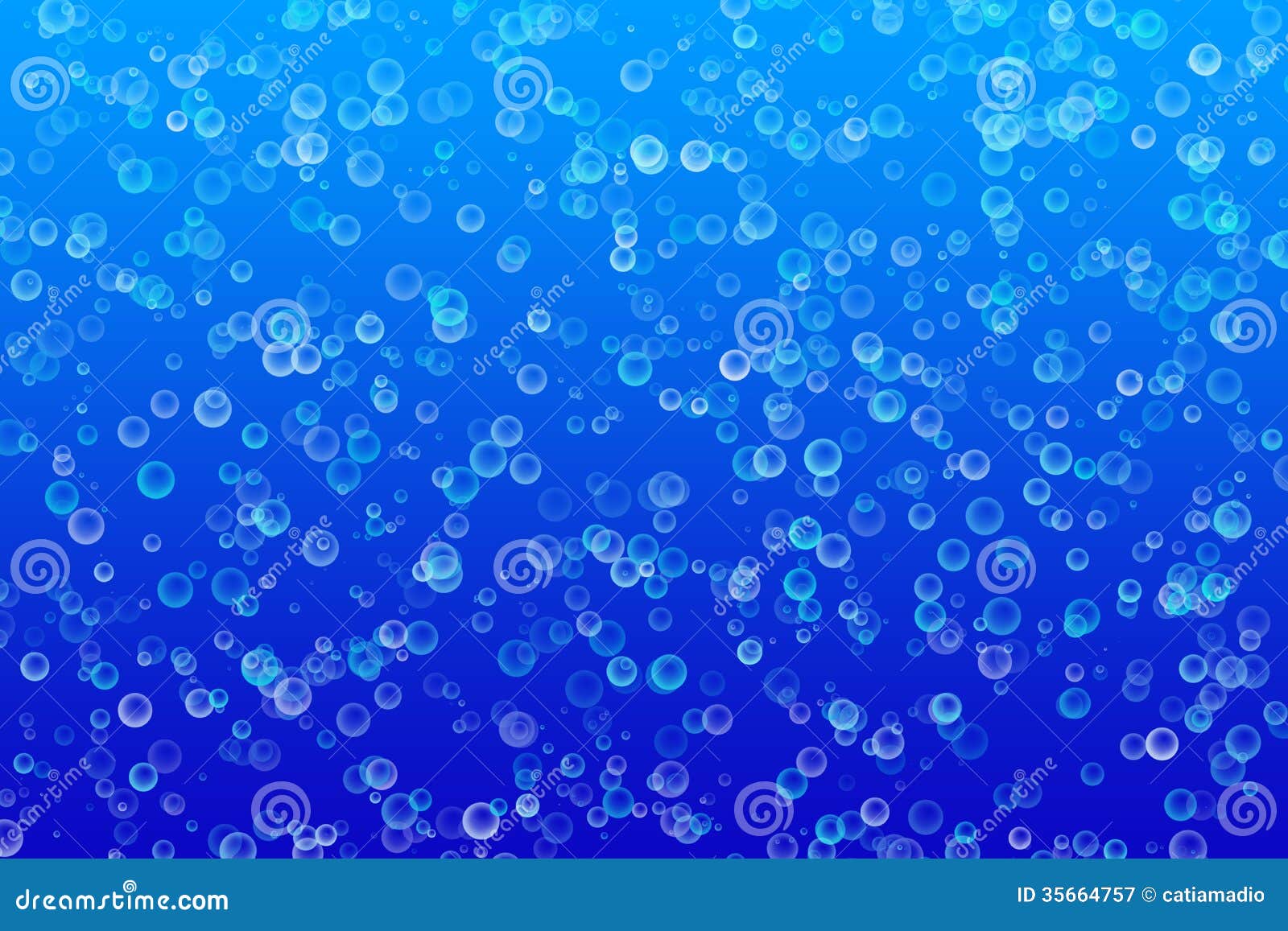 Blue bubbles texture stock illustration. Illustration of bubbles - 35664757