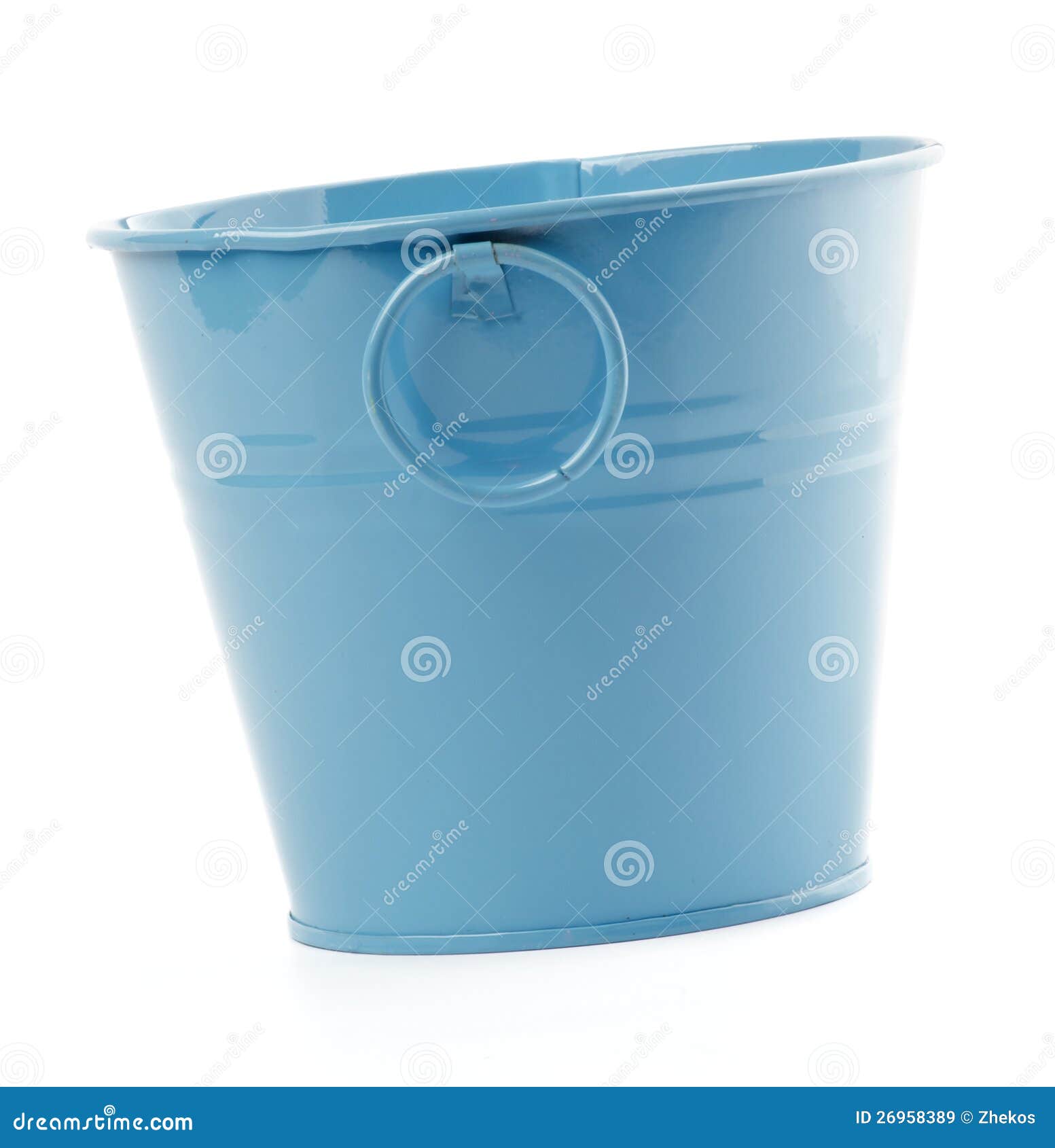 Blue Bucket stock image. Image of tool, sand, planting - 26958389