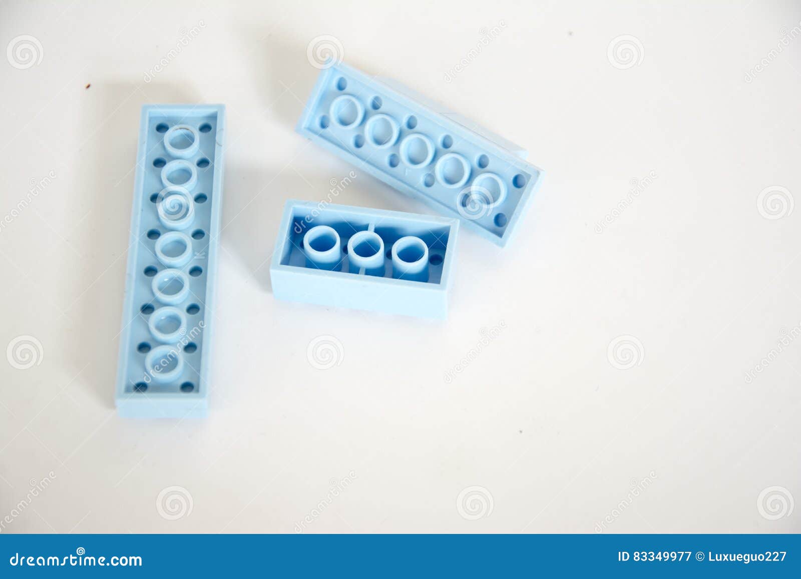 Blue building blocks stock image. Image of material, creative - 83349977