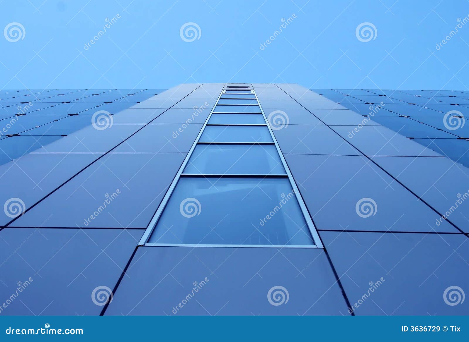 Blue building wall stock image. Image of blue, cool, angle - 3636729