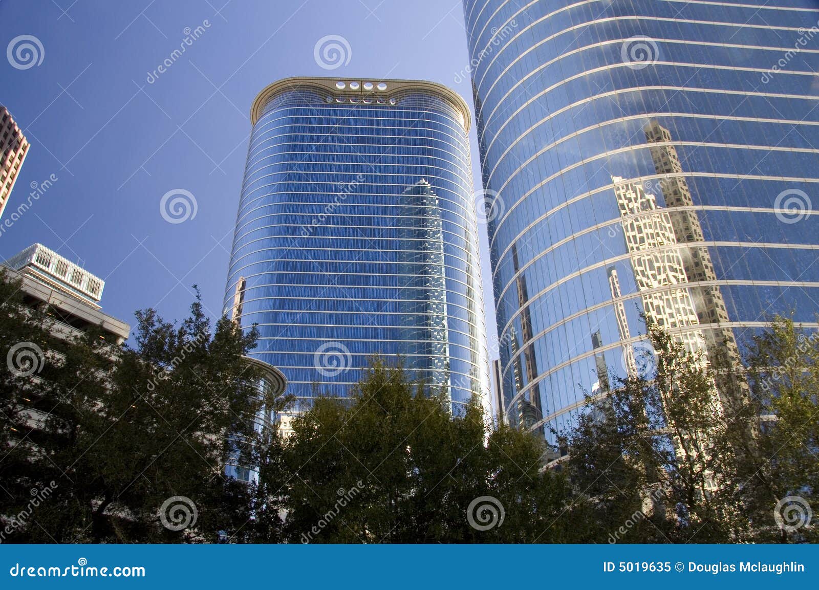 Blue buildings stock image. Image of architecture, estate - 5019635
