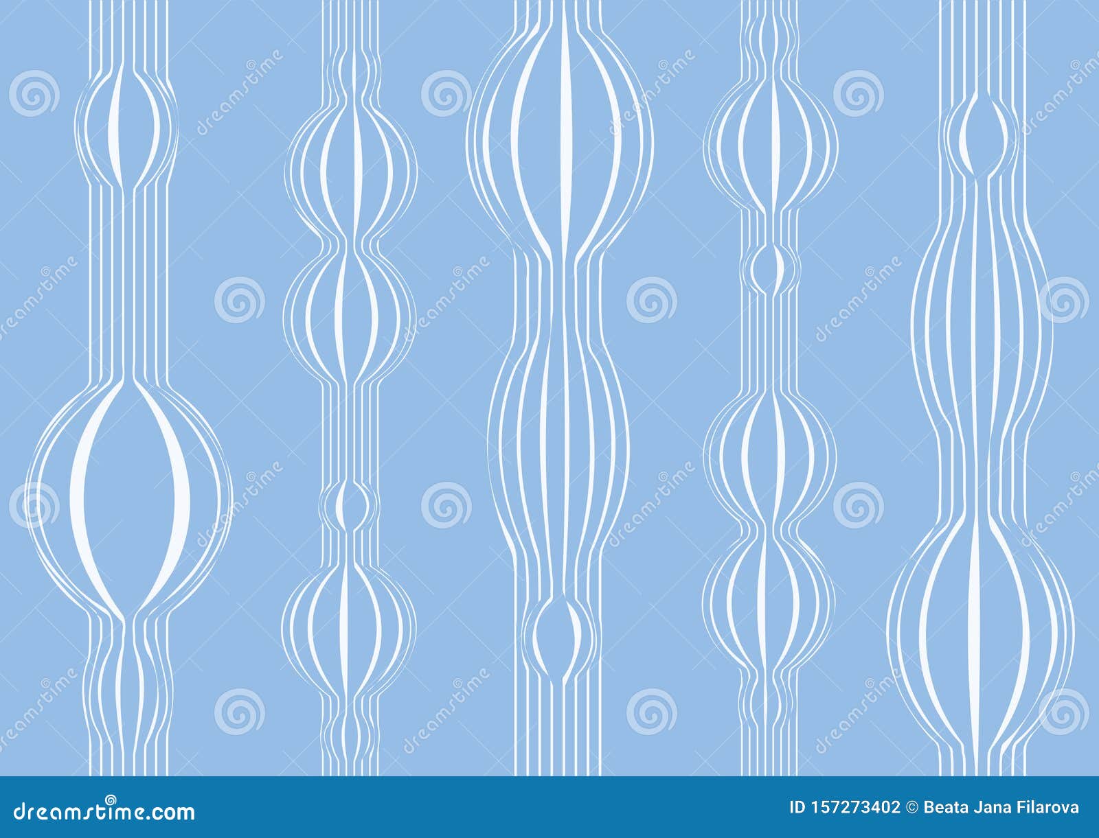 Blue Bulging Background Vector Stock Vector - Illustration of abstract ...
