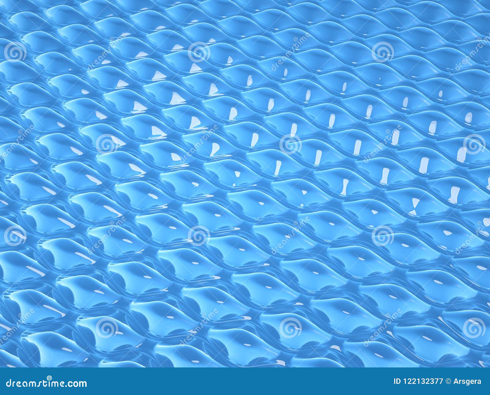 Blue Bumpy or Blistered Texture Stock Illustration - Illustration of ...