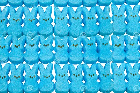 Blue bunny easter candy stock photo. Image of rabbit, easter - 2022306