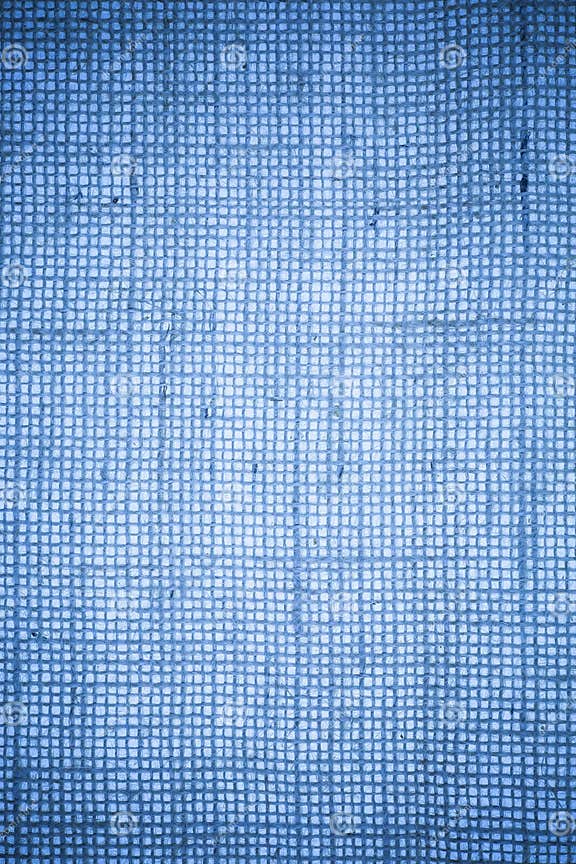 Blue Burlap Fabric Texture Background Stock Photo - Image of material ...