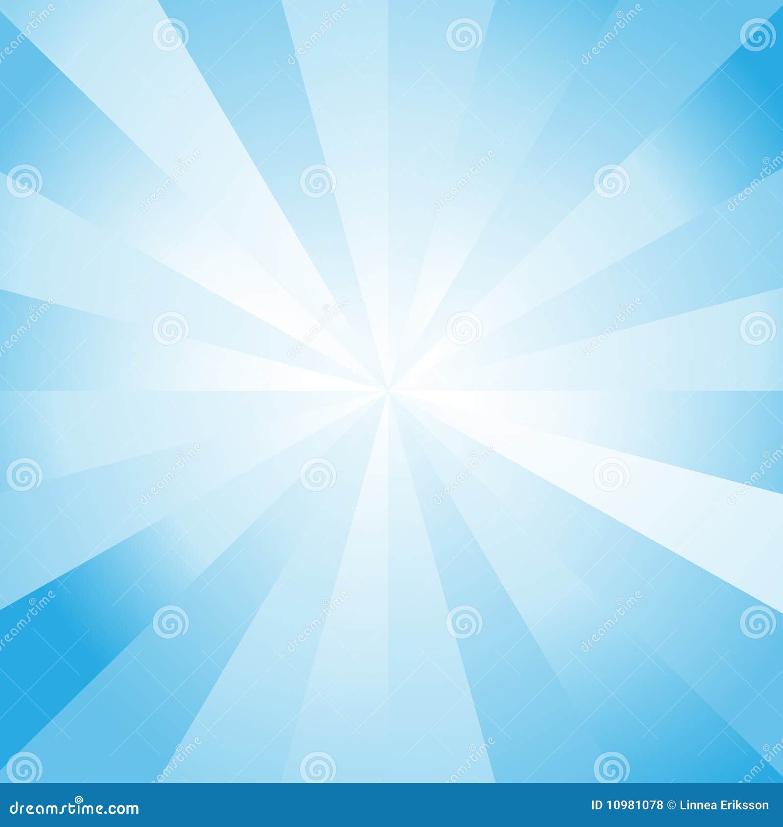 Blue Burst stock vector. Illustration of glow, abstract - 10981078