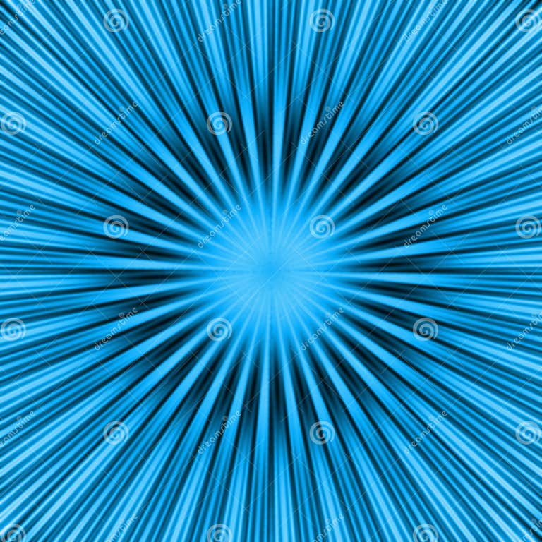 Blue Burst stock illustration. Illustration of explosion - 509157