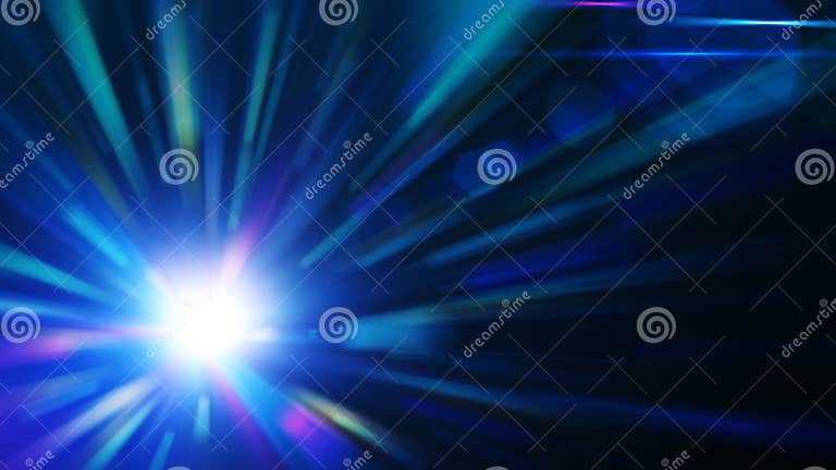 Blue Burst, Abstract Background Stock Illustration - Illustration of ...