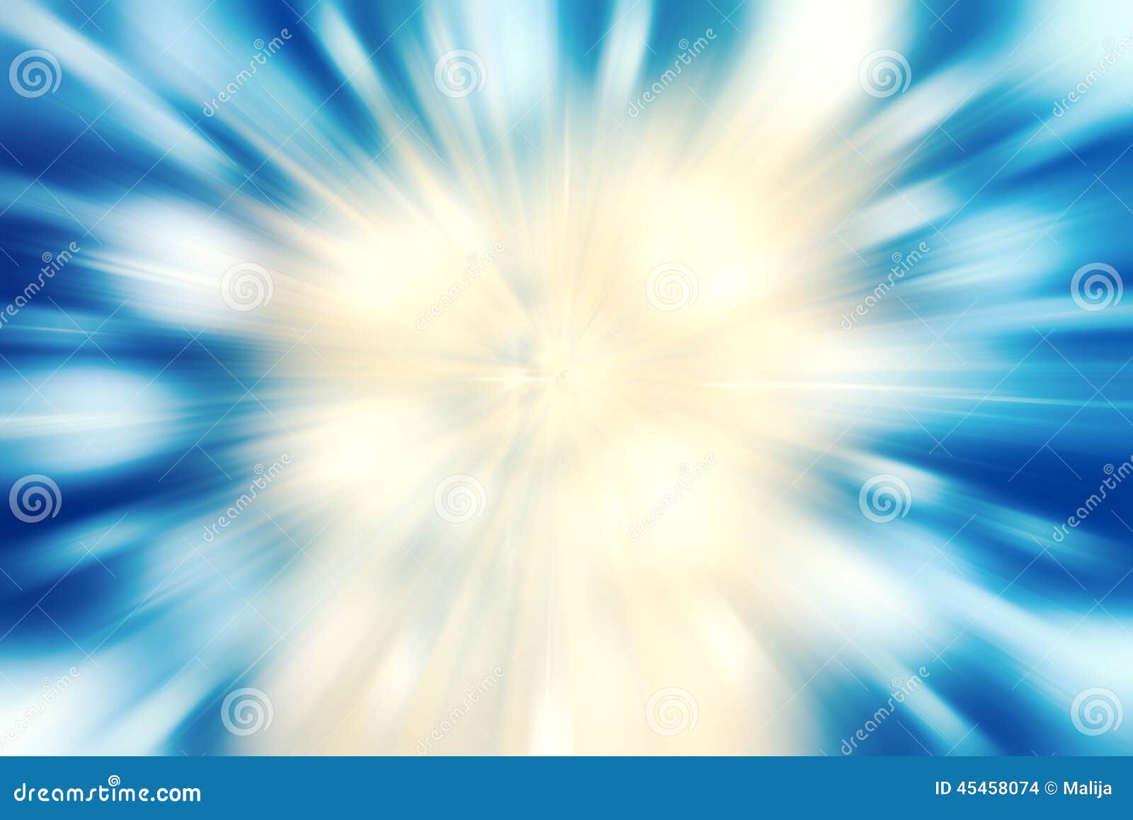Blue Burst Abstract Background Stock Photo - Image of celebration ...