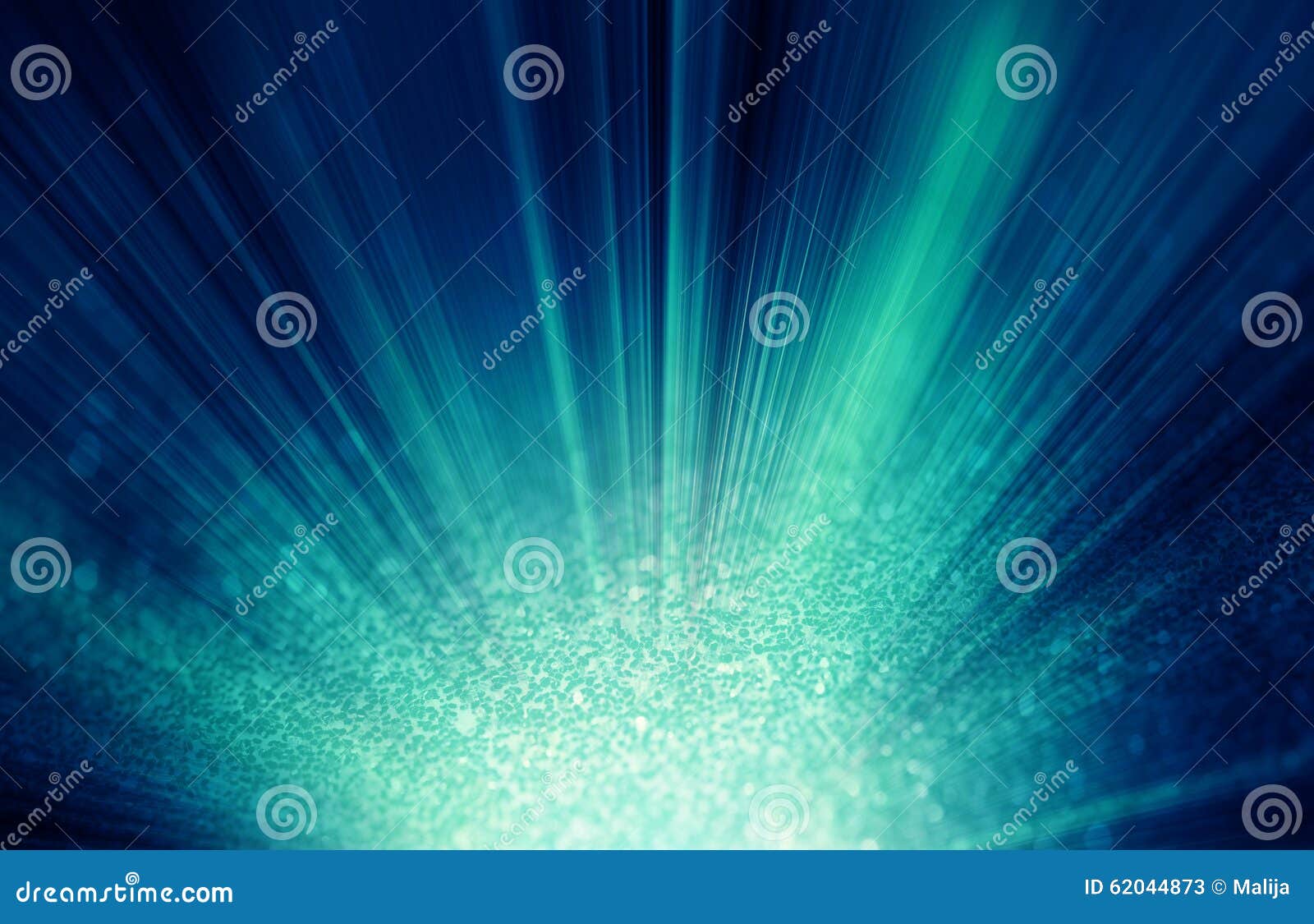 Blue Burst - Abstract Lights Background Stock Illustration ...