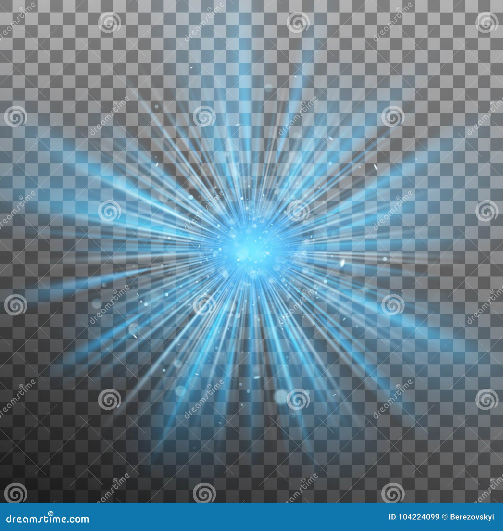 Two Forces Light Effect Isolated On White Background Royalty-Free Stock ...