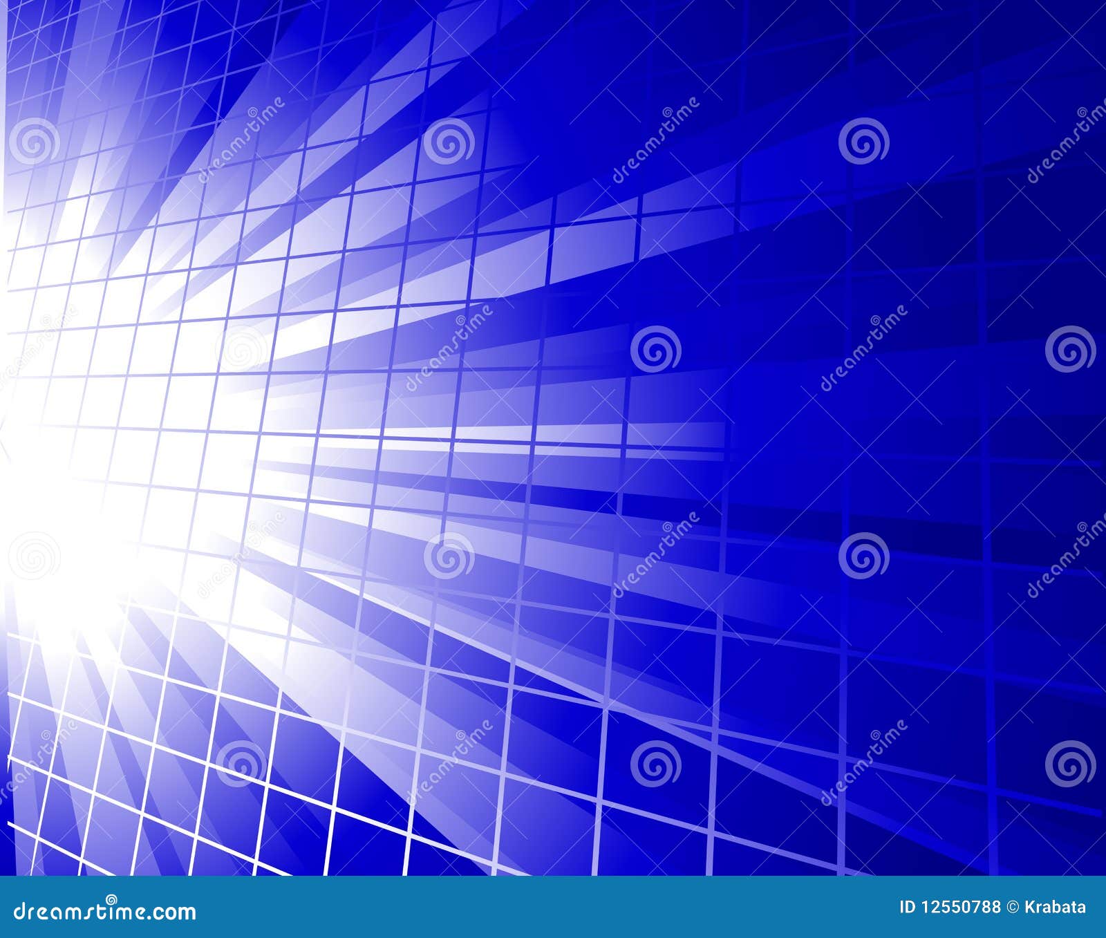 Blue Burst Vector Background Stock Vector - Illustration of rays ...