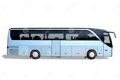 Blue bus stock image. Image of setra, tour, omnibus, coach - 4765485