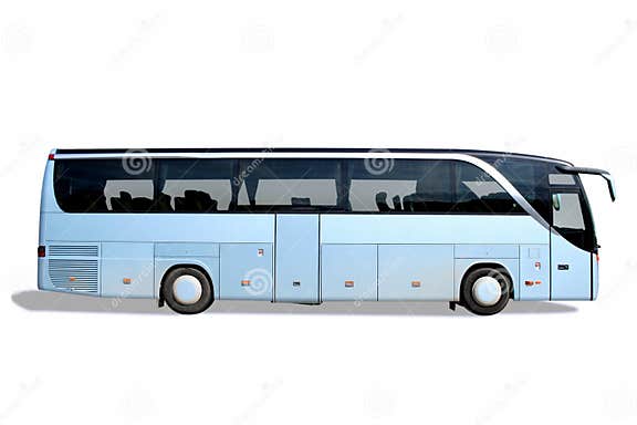 Blue bus stock image. Image of setra, tour, omnibus, coach - 4765485