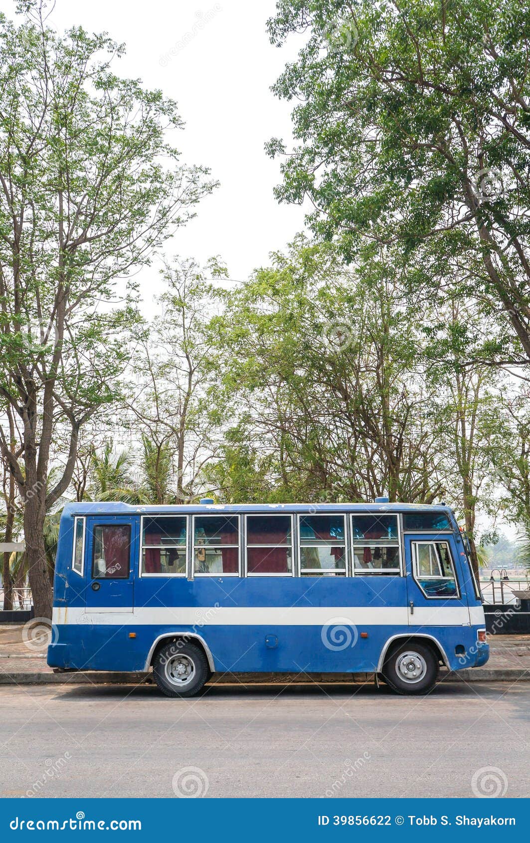 Blue bus stock photo. Image of blue, public, cyan, transport - 39856622