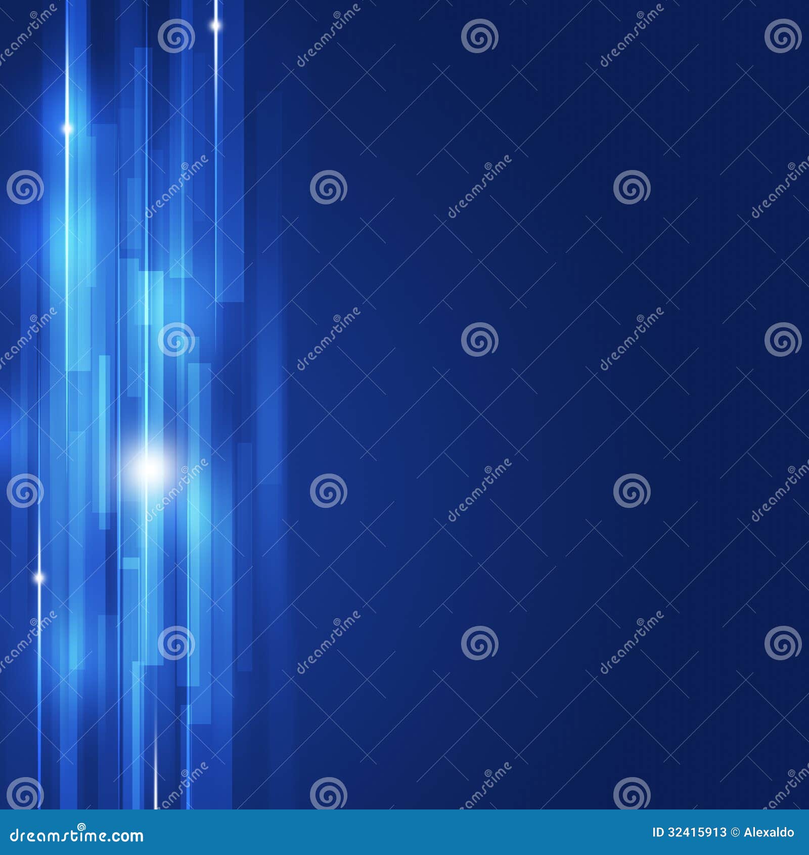 Blue Business Abstract Lines Background Stock Illustration ...