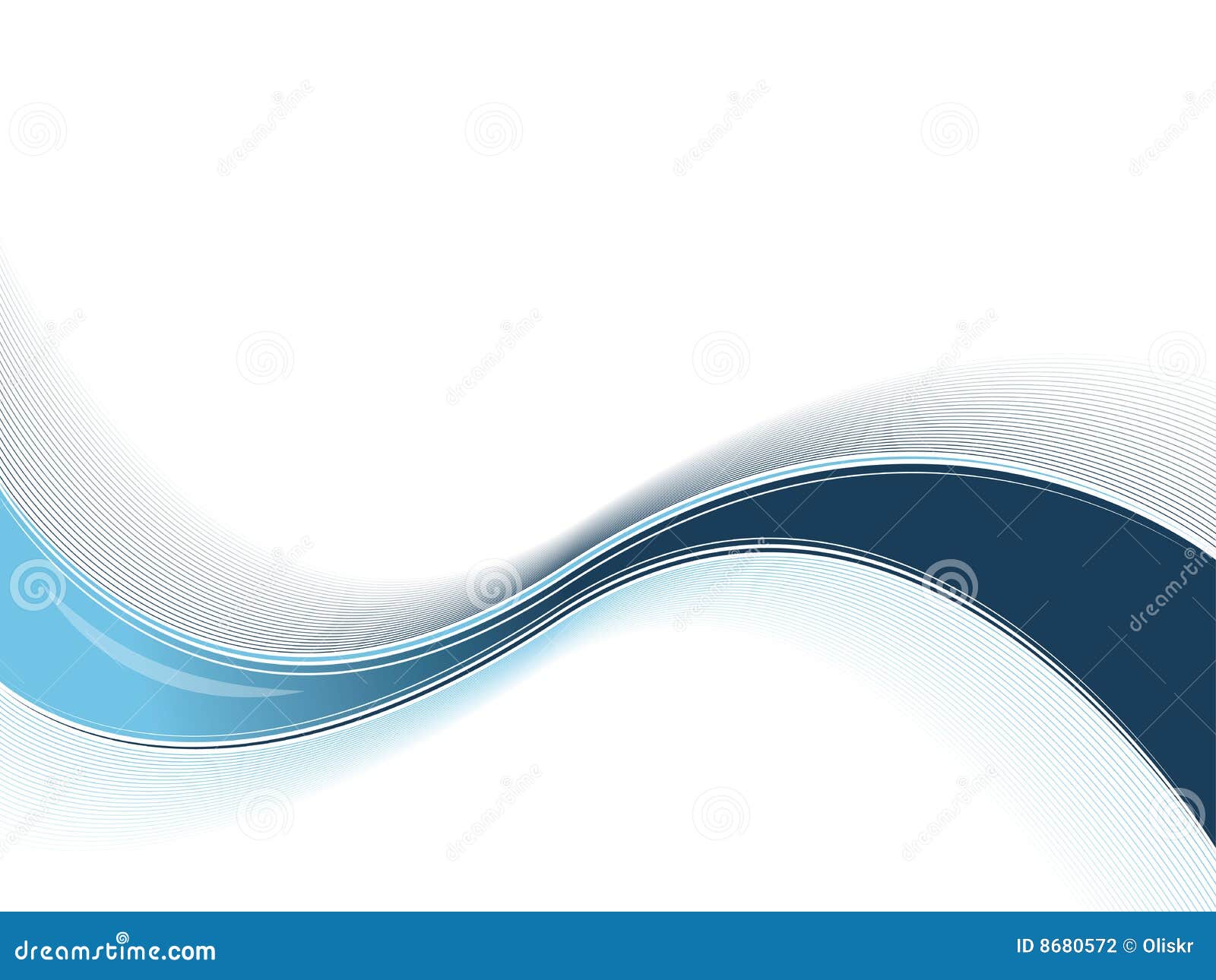 Blue business background stock illustration. Illustration of flowing ...