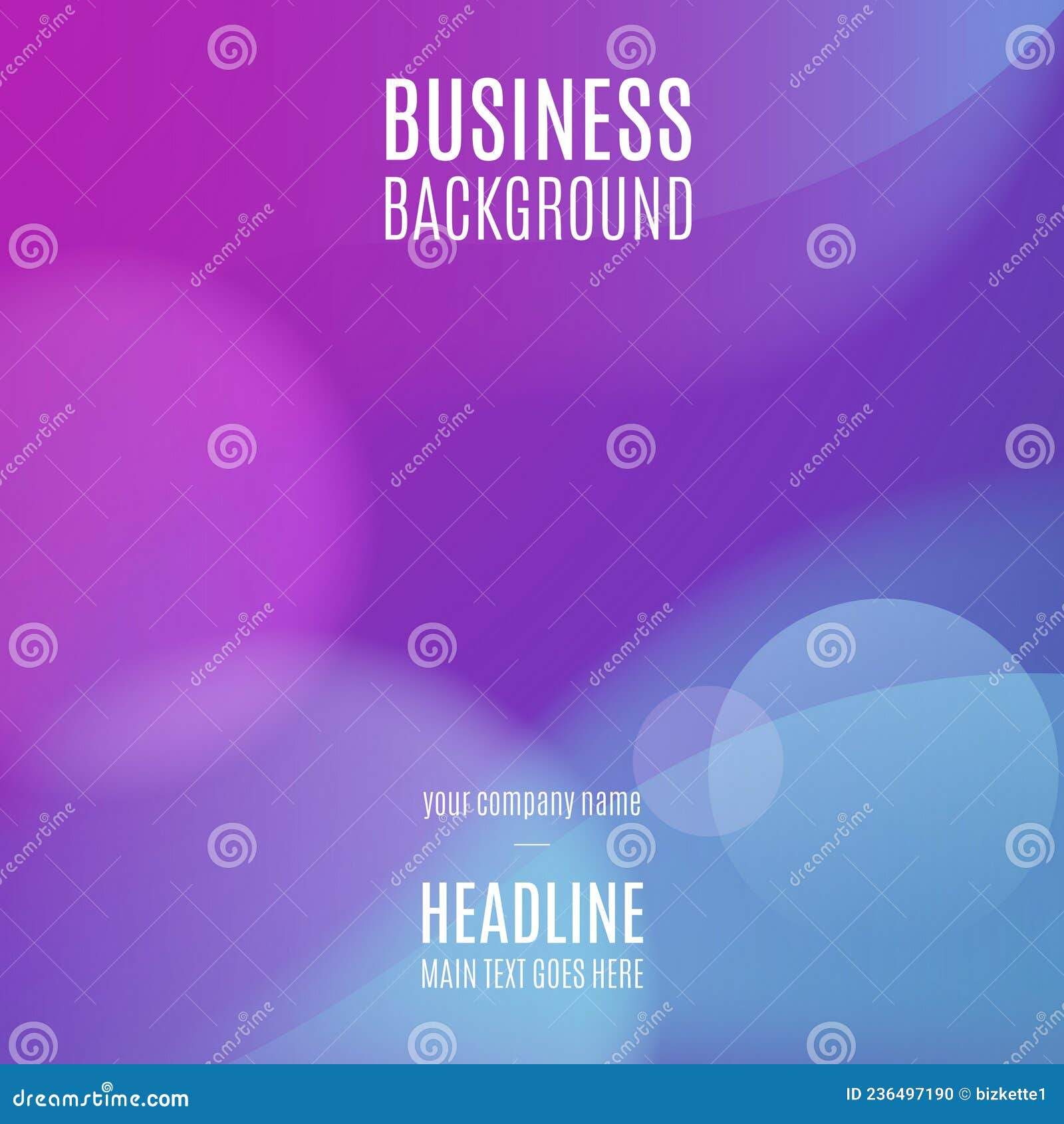 Blue Business Background Vector Illustration Stock Vector ...