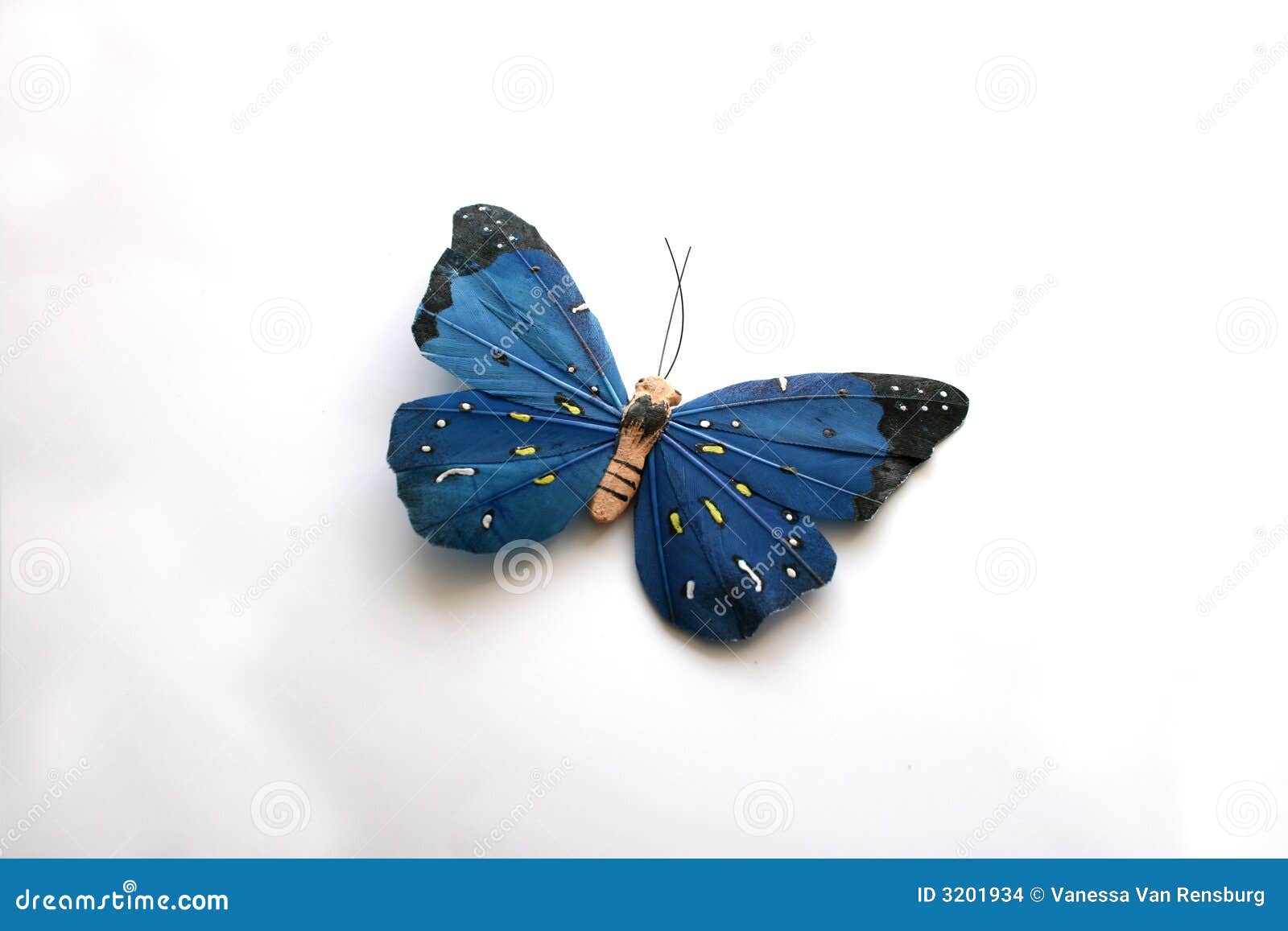 Blue Buterfly Stock Images - Image: 3201934