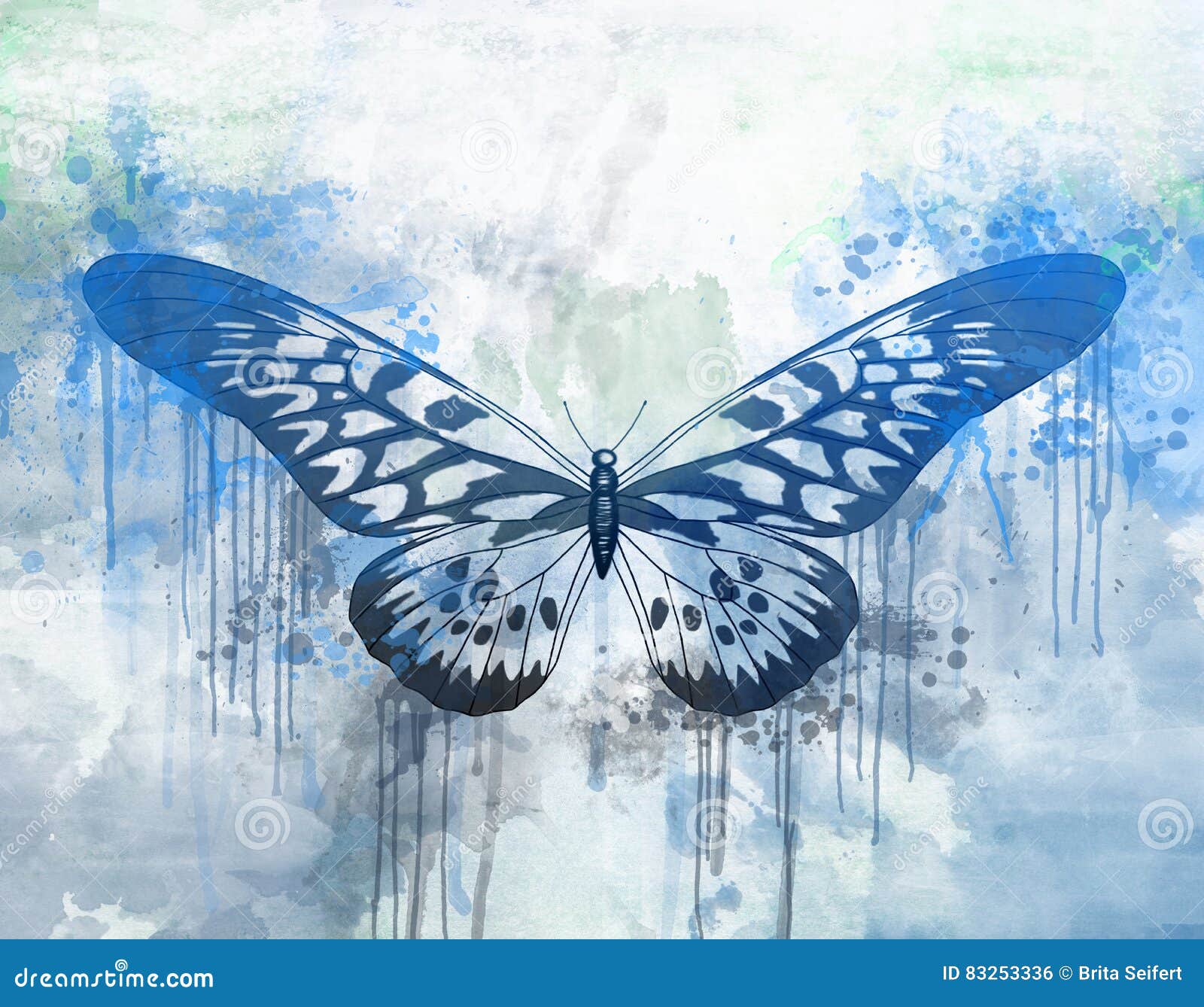 Butterfly Watercolor Splatter Stock Illustrations – 1,715 Butterfly ...