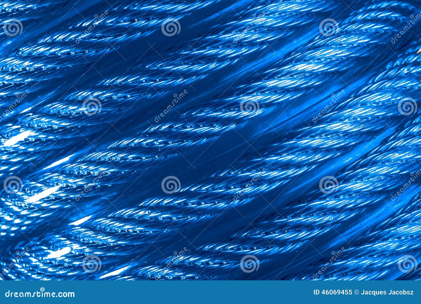 Blue Cable as Background stock image. Image of cable - 46069455