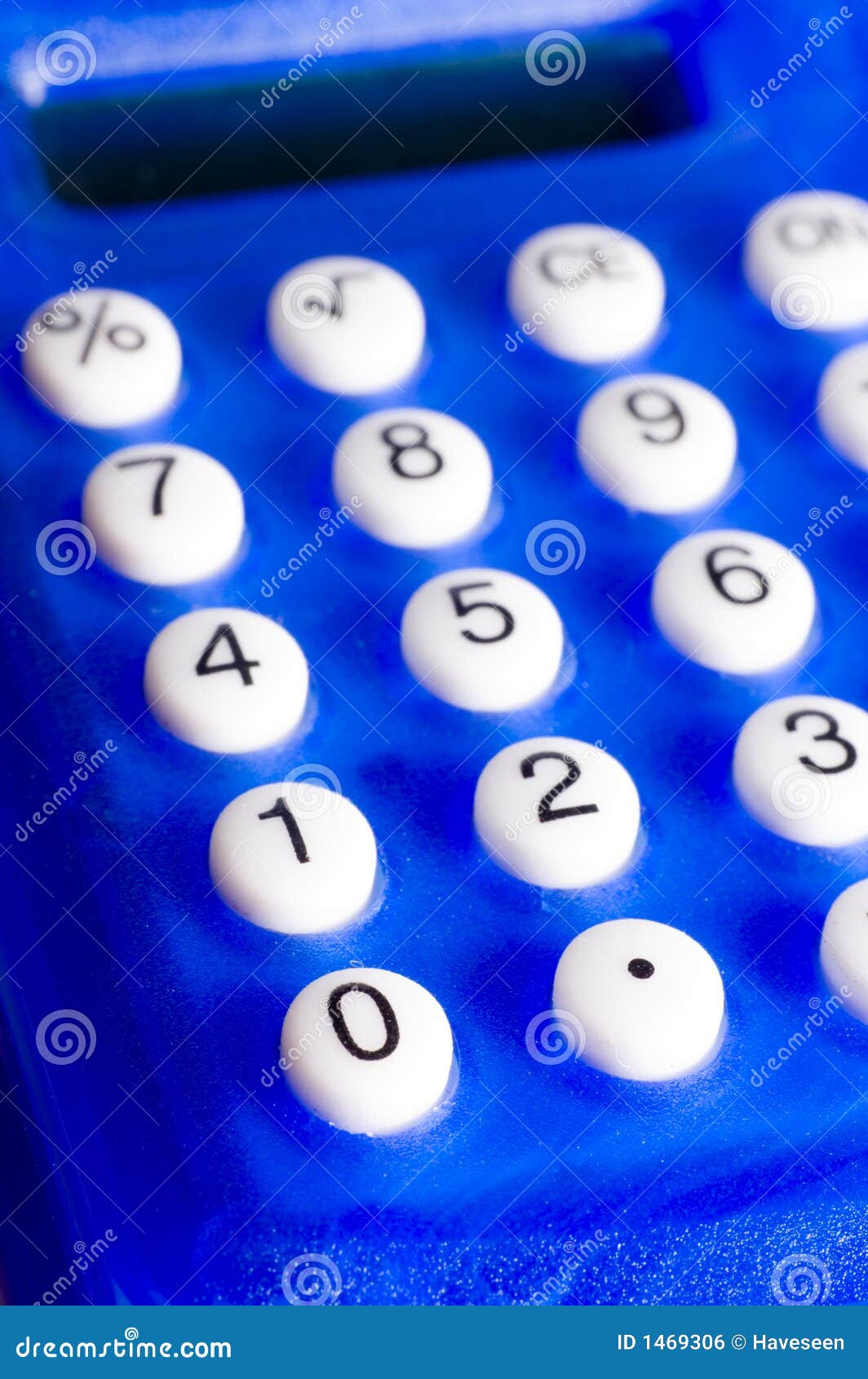 Blue calculator stock photo. Image of minus, equals, multiply - 1469306